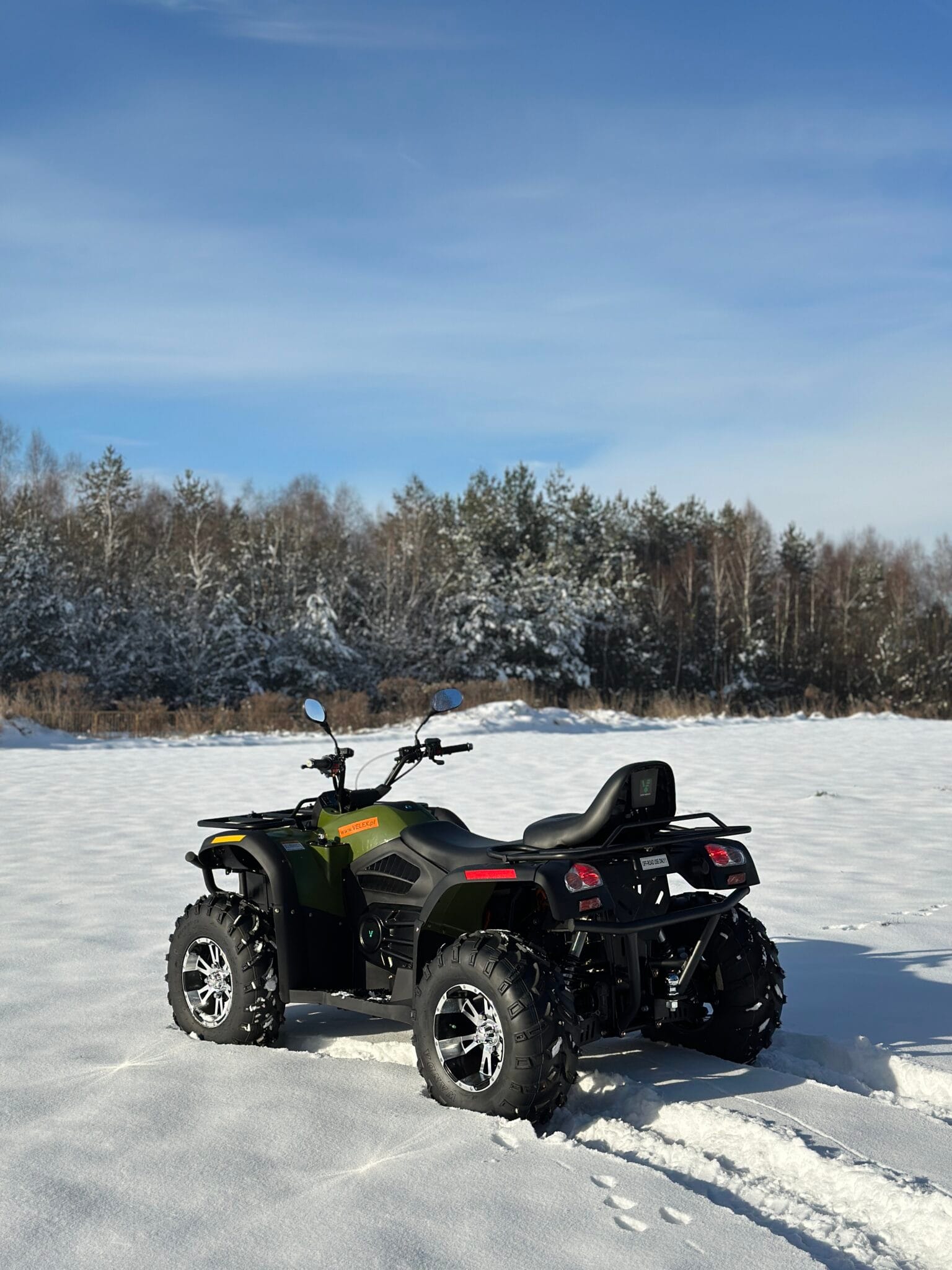 Quad elektryczny z homologacją VELEX E-ATV ALASKA model K270 - VELEX