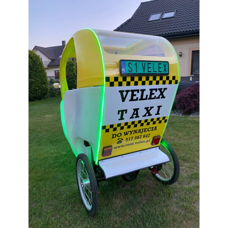 Pojazd typu riksza VELEX trike TAXI - VELEX