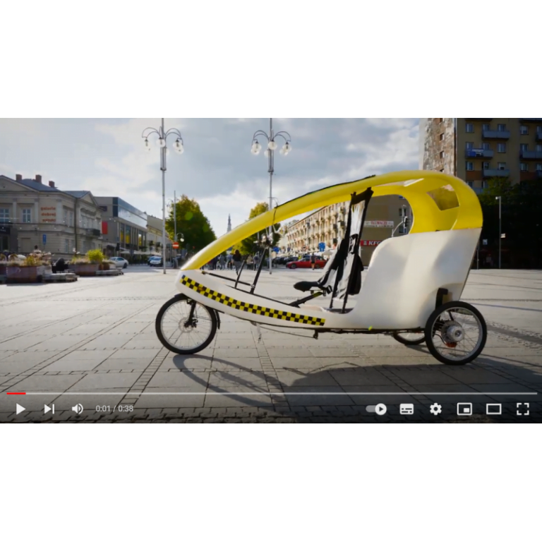 Pojazd typu riksza VELEX trike TAXI - VELEX