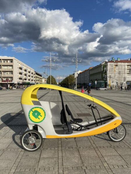 Pojazd typu riksza VELEX trike TAXI - VELEX
