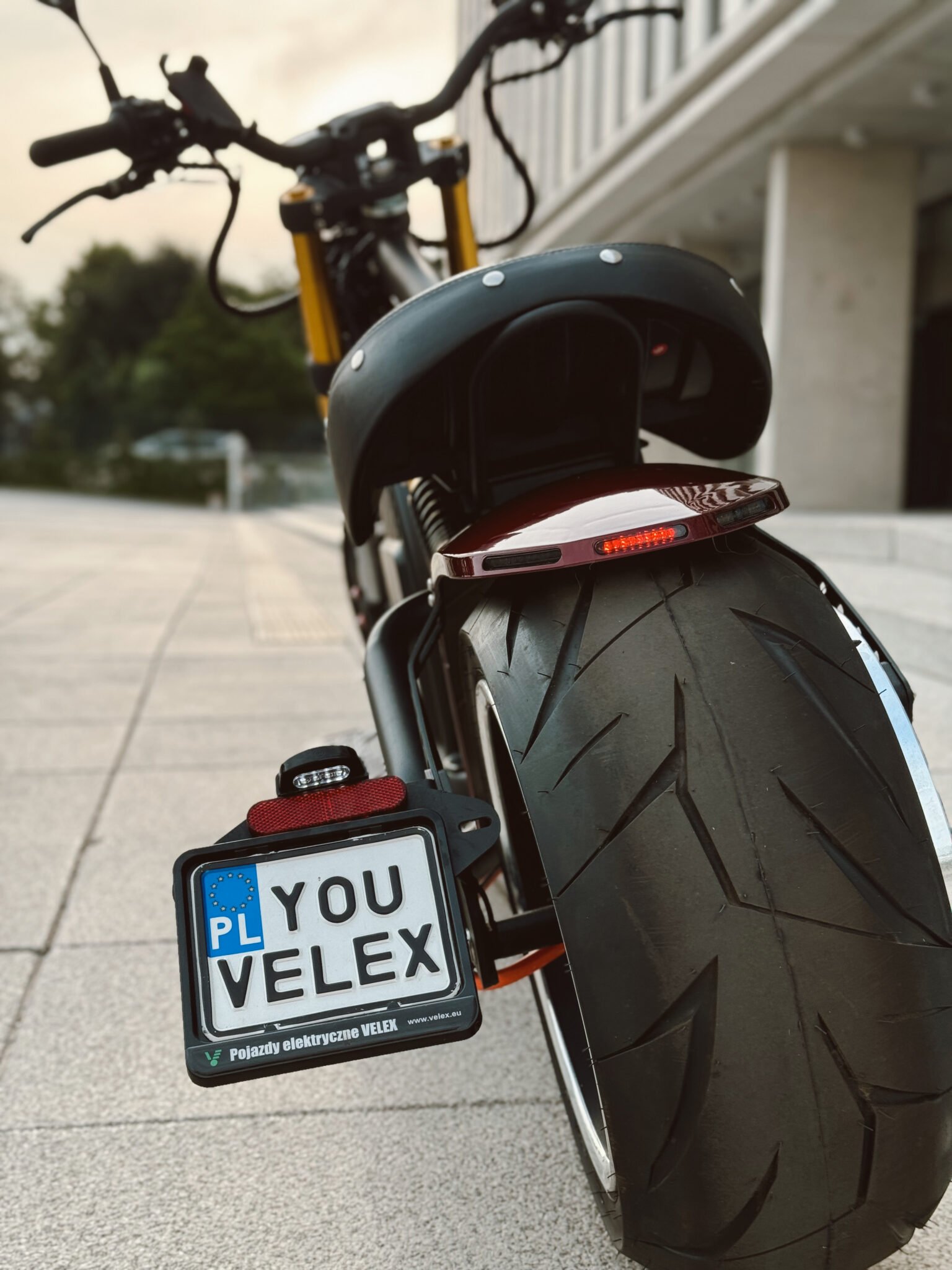 Motocykl elektryczny Velex M8 Sport